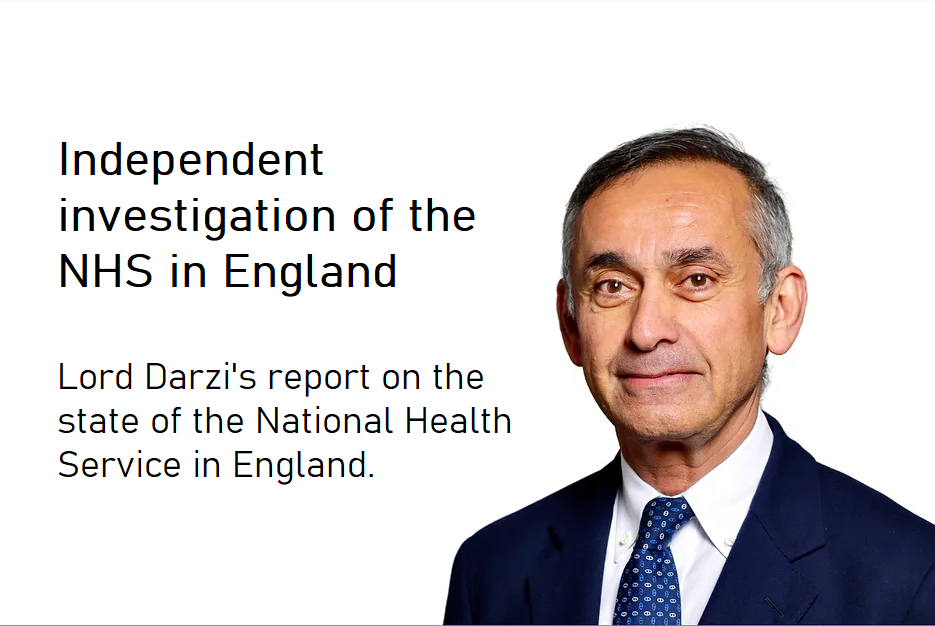 Lord Darzi's Report and the Decisions Facing the NHS